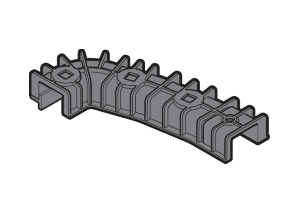 Hörmann Führungsbogen HST, öffnet rechts, schließt links, 4004412, (HST ...