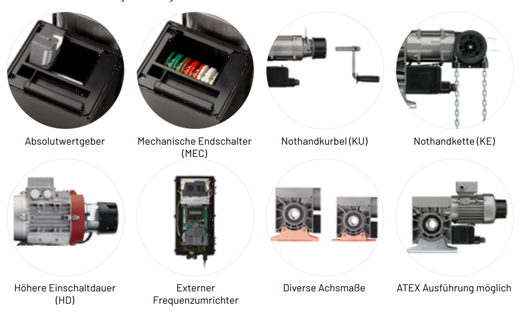 Marantec Antriebssystem MDF 30-42-12 KE 400V/3PH-60 %