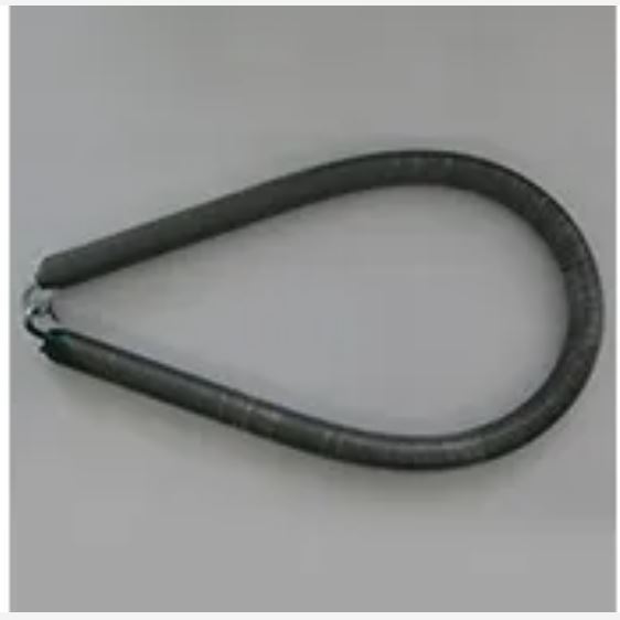 Normstahl Zugfeder 830 x 22,5 x 2,5 mm, leicht für Torhöhe 2441 bis ...